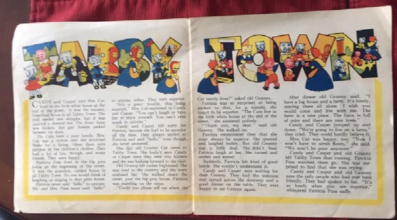 THE GINGERBREAD BOY and Other Stories (Tabby Town, Little Black Sambo ...