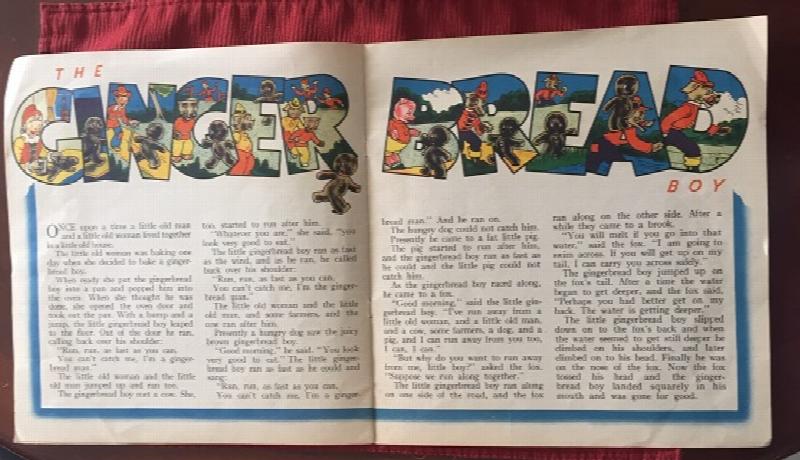 THE GINGERBREAD BOY and Other Stories (Tabby Town, Little Black Sambo ...